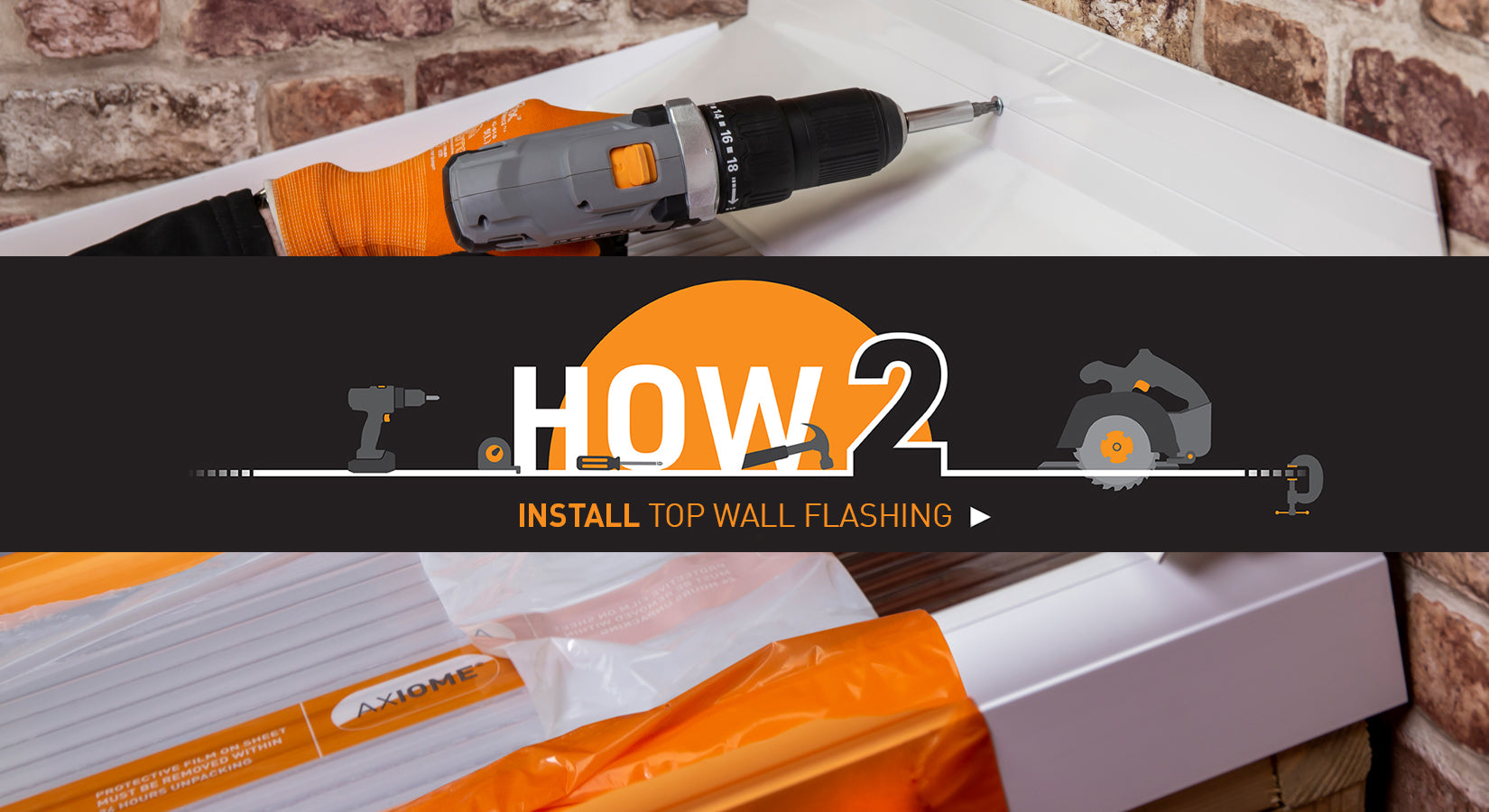 How to install Top Wall Flashing (on a Polycarbonate Roof)