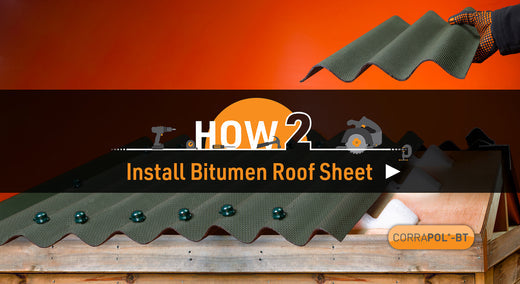 How to Install Bitumen Roof Sheets | Corrapol®-BT Corrugated