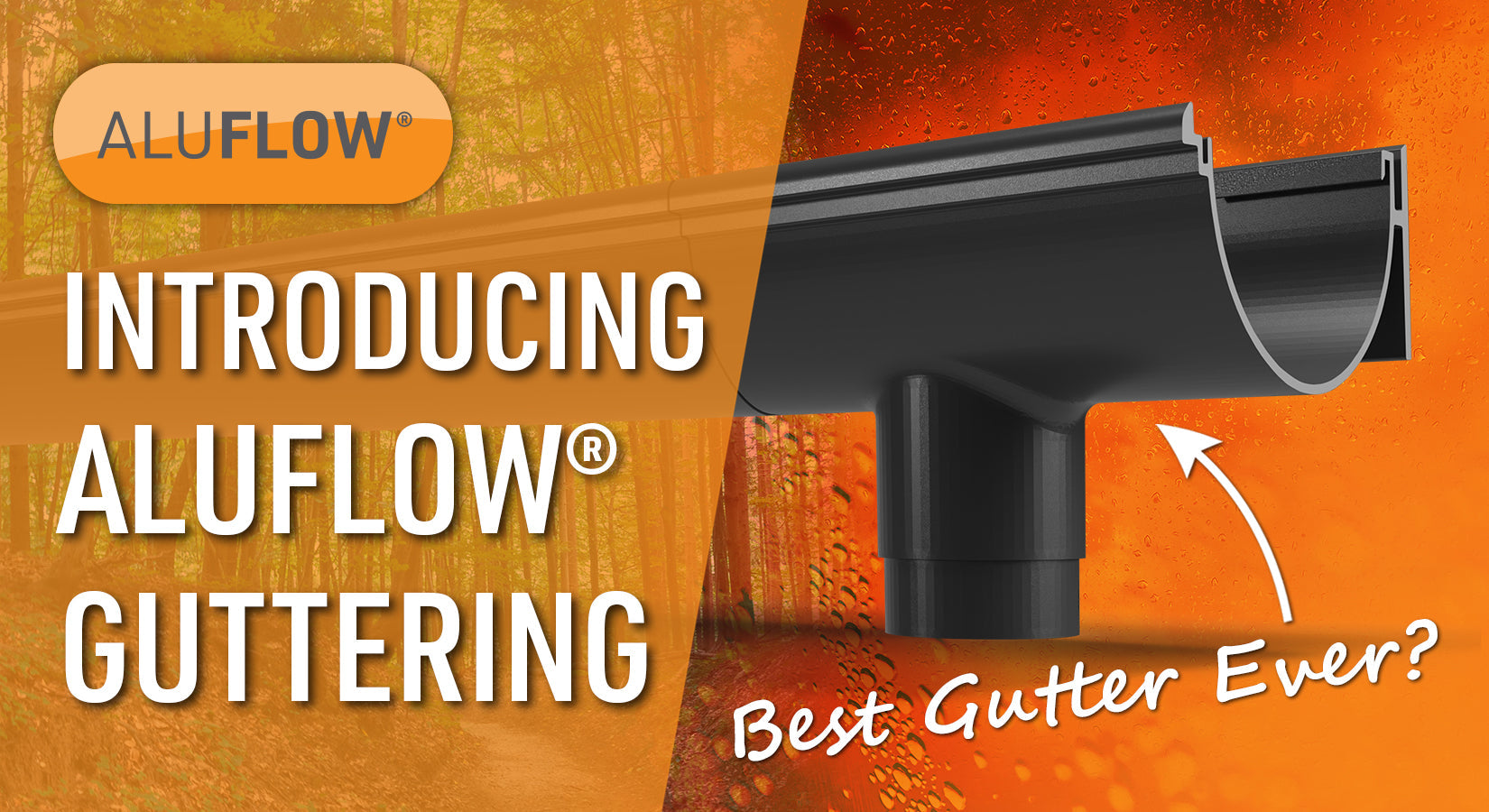 Introducing Aluflow® Aluminium Guttering – Best Gutter Ever?