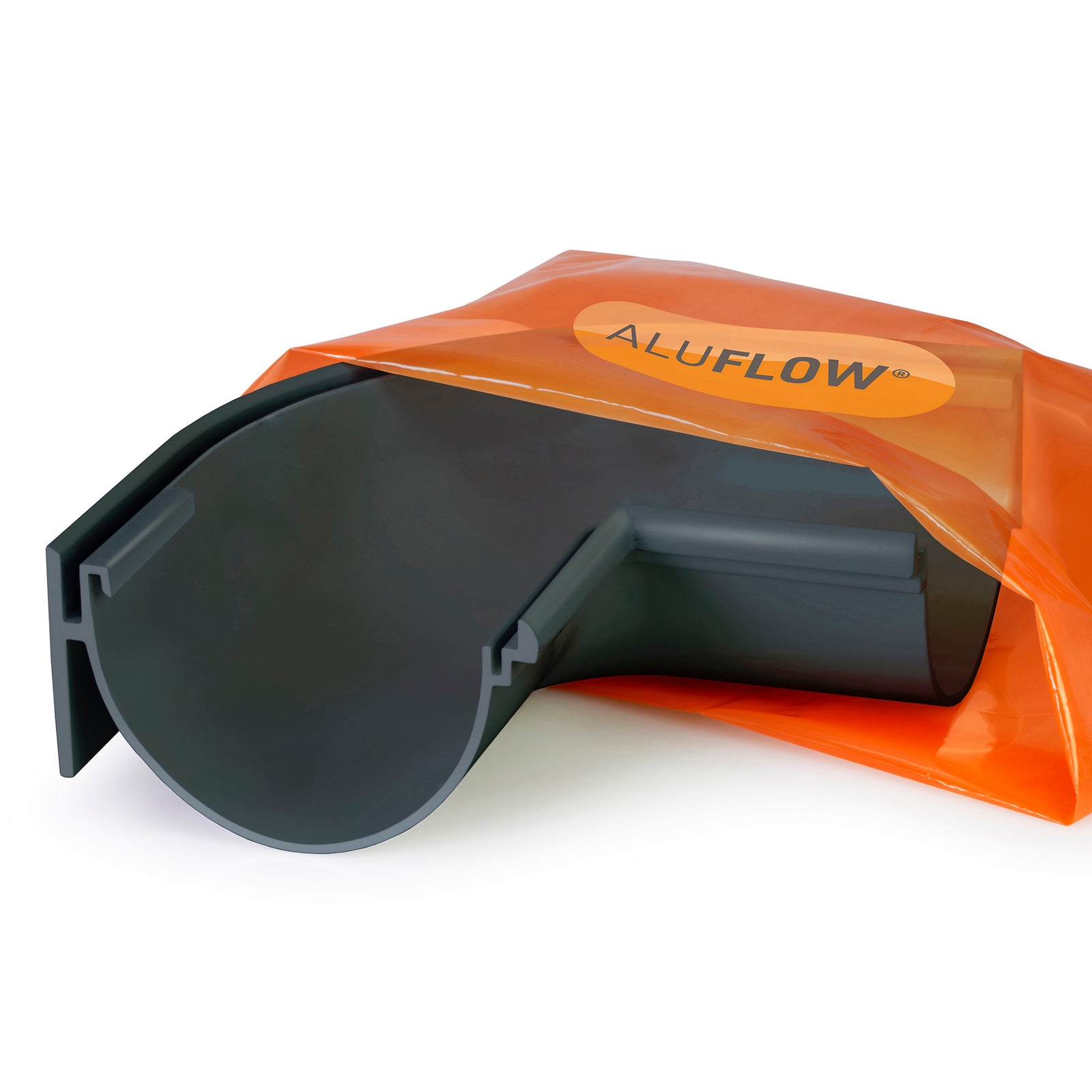 Aluflow Aluminium 90 Deg Internal Gutter Angle - Deep Flow