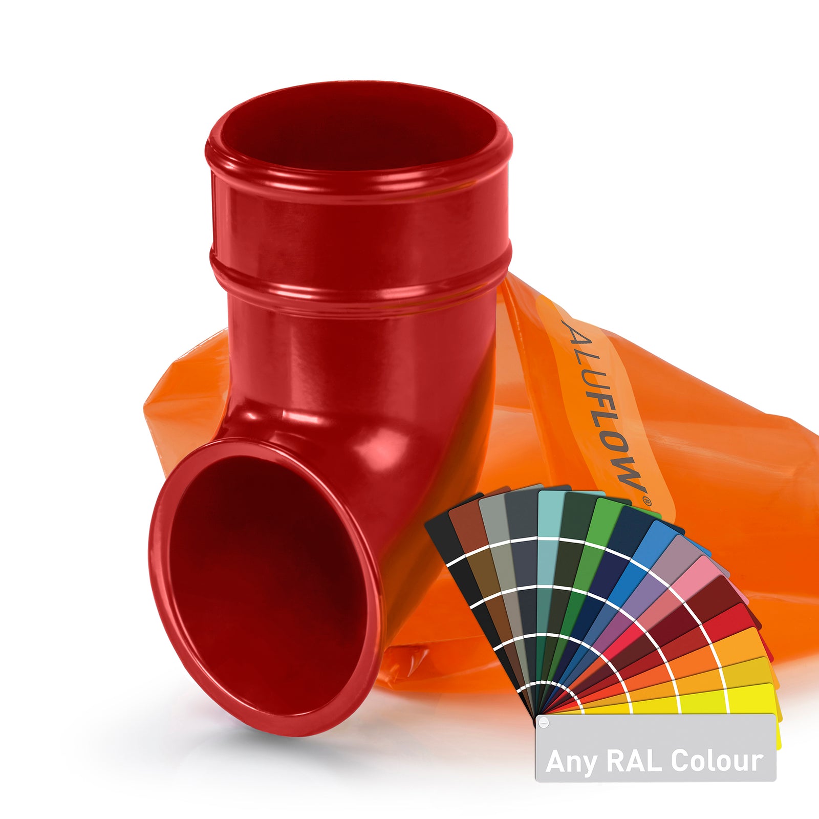 Aluflow Aluminium Downpipe Shoe | For Guttering