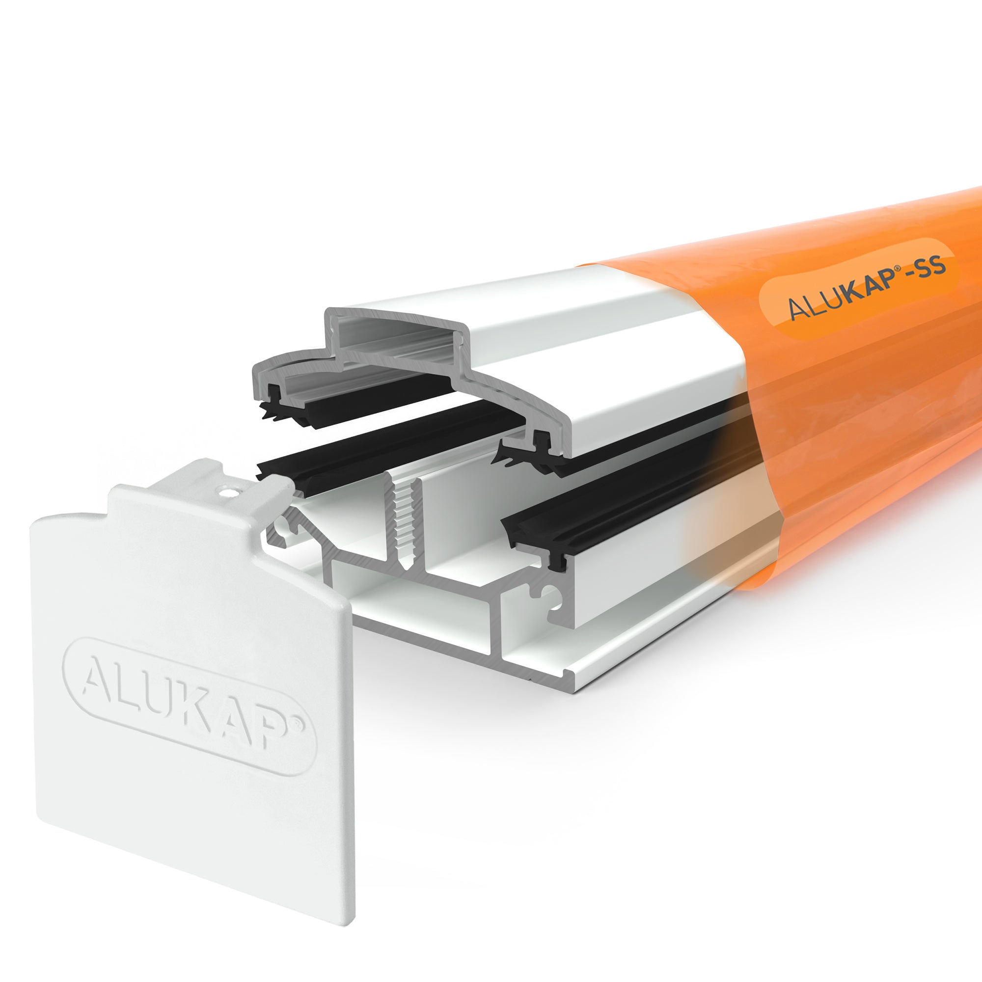 Alukap-SS Slimline Glazing Bar | Glass or Polycarbonate