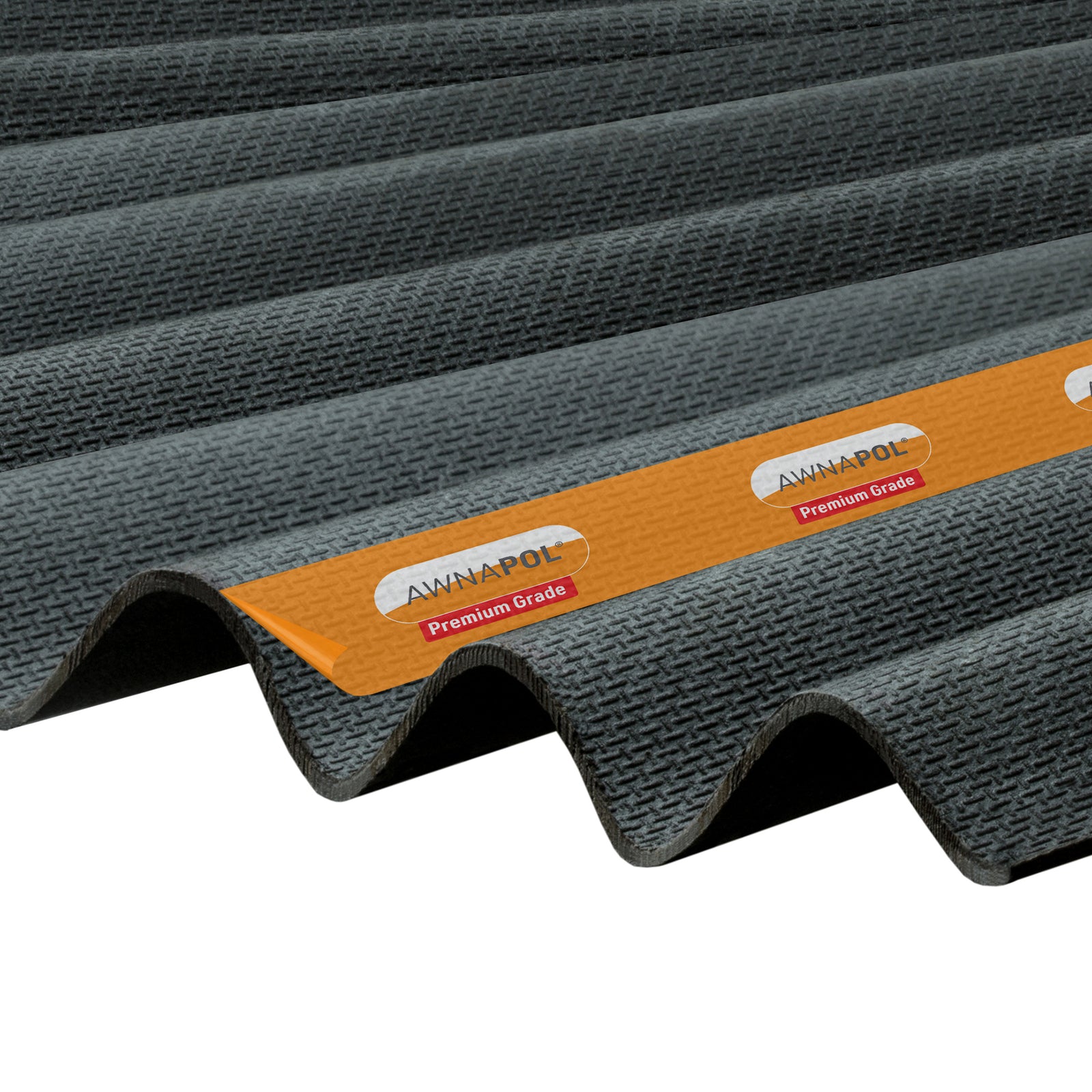 Awnapol Premium Corrugated Bitumen Sheet | Clear Amber Shop