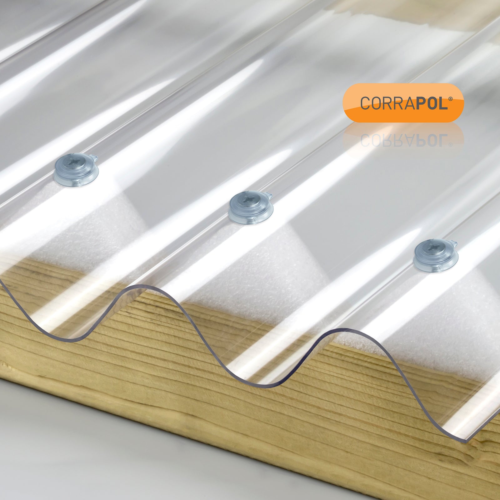 Corrapol Flexi Screw Cap Fixings | Corrugated Roofing Screws